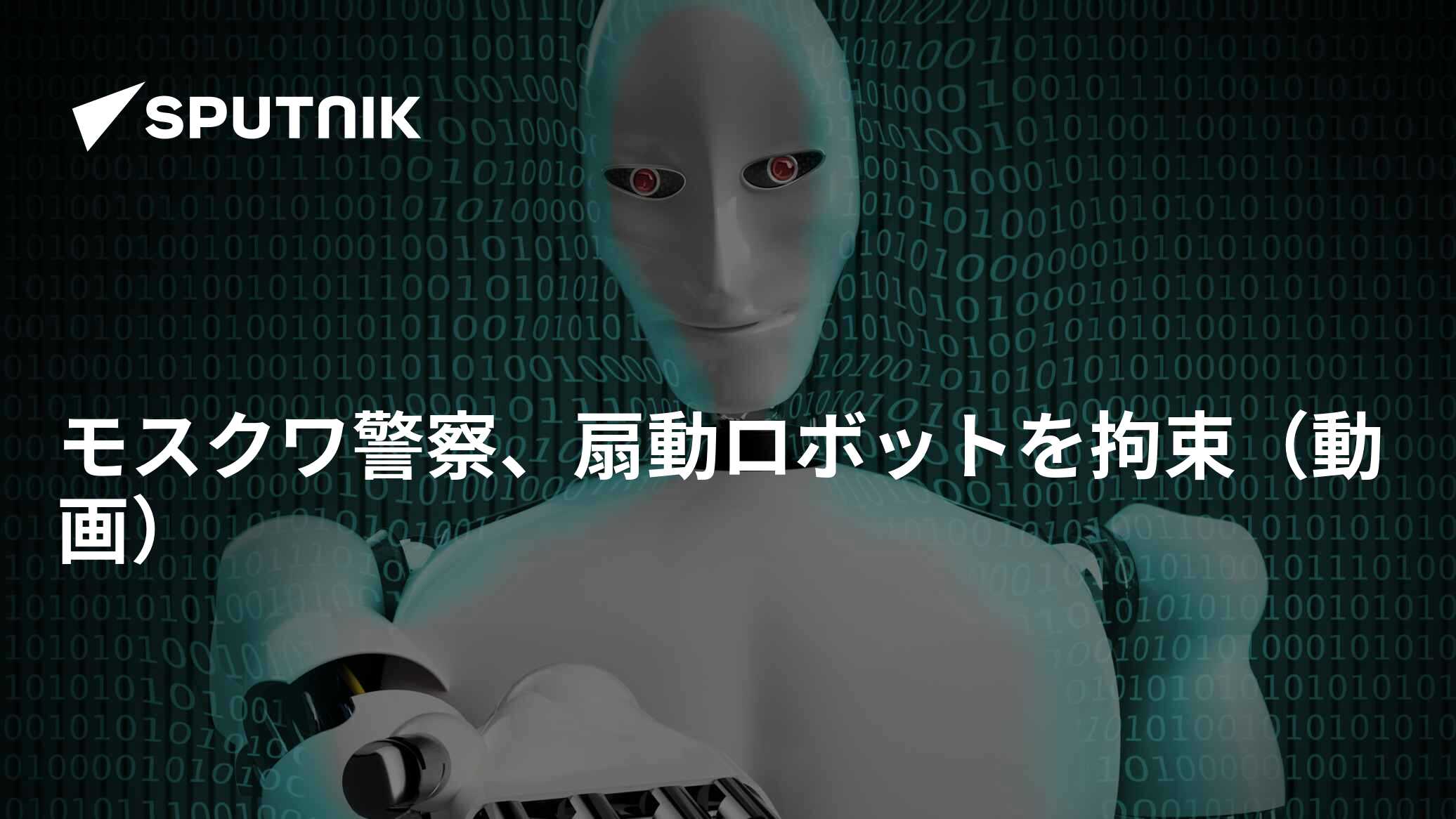 モスクワ警察、扇動ロボットを拘束（動画） - 2016年9月17日, Sputnik 日本