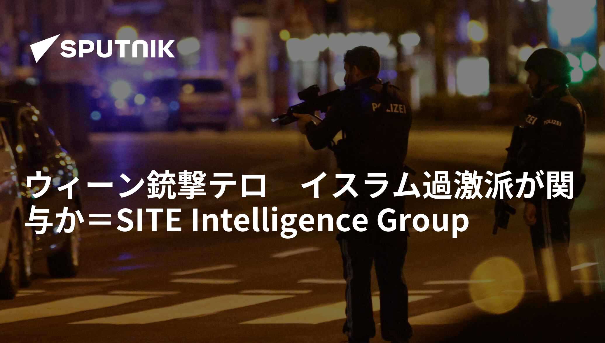 ウィーン銃撃テロ イスラム過激派が関与か＝SITE Intelligence Group - 2020年11月3日, Sputnik 日本